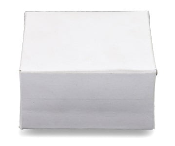 Qson Cake Box 4x4x3.5 White Plain