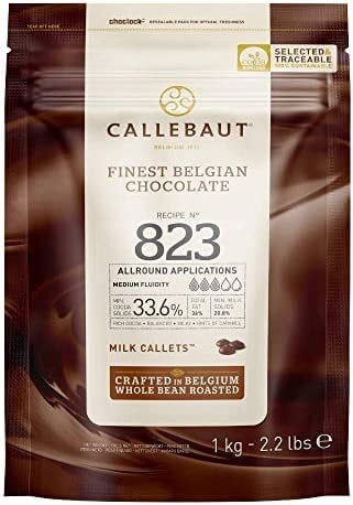 Callebaut Milk Couverture Chocolate Callet 823 500 gms